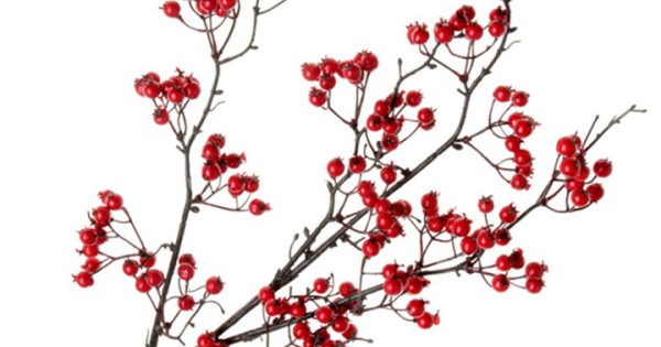 Artificial Christmas Ilex Berries Red 90cm | Christmas Decorations