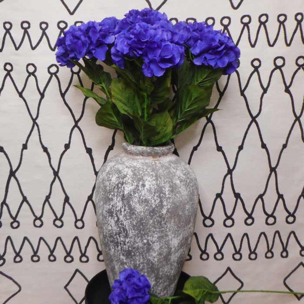 Galaxy Hydrangea Dark Blue 71cm | Artificial Flowers
