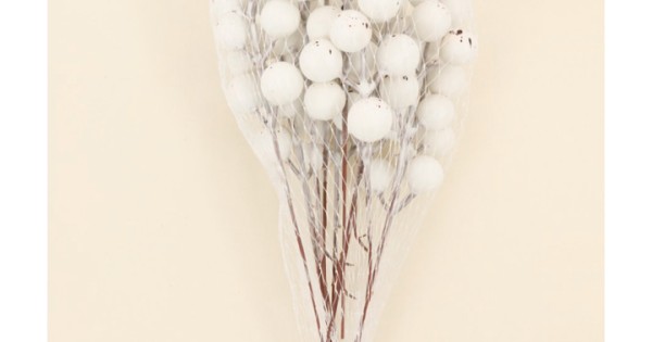 Easter Berry Picks White 12 Pack | Easter Decorations