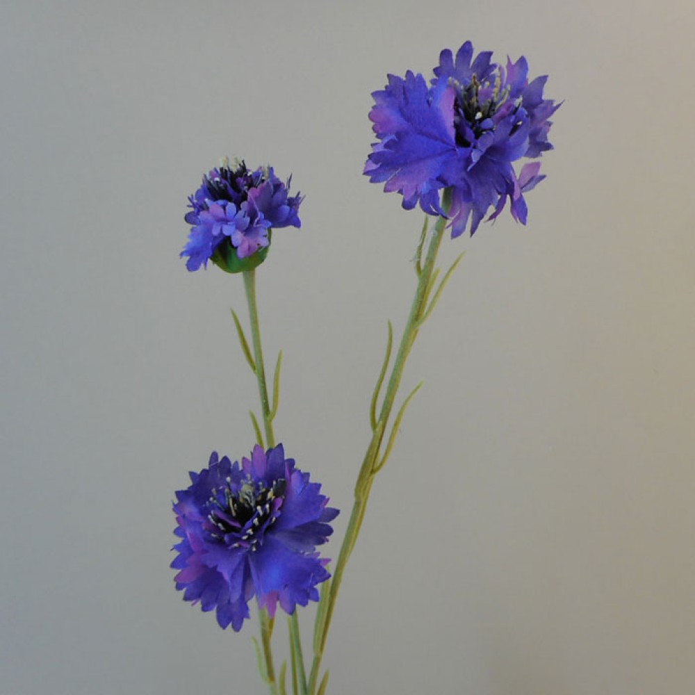 Artificial Meadow Cornflowers Blue 62cm | Artificial Flowers
