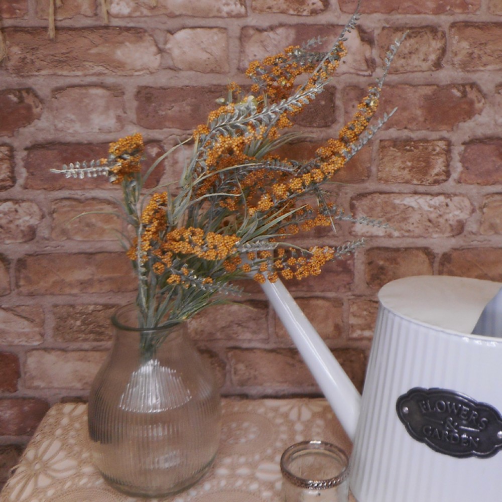 Artificial Heather Plants Orange 54cm | Artificial Plants