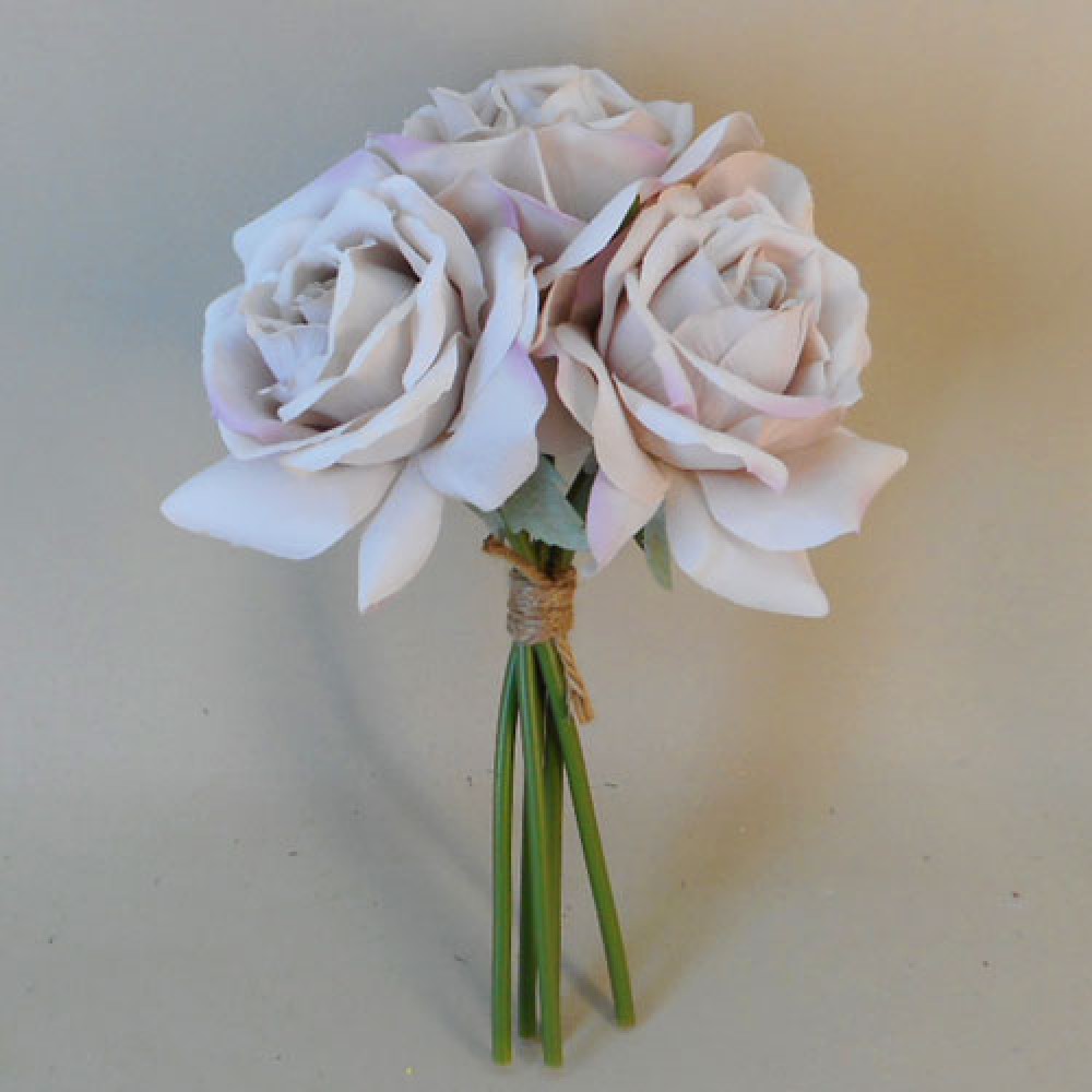 Artificial Roses Bouquet Earl Grey 26cm | Artificial Flowers