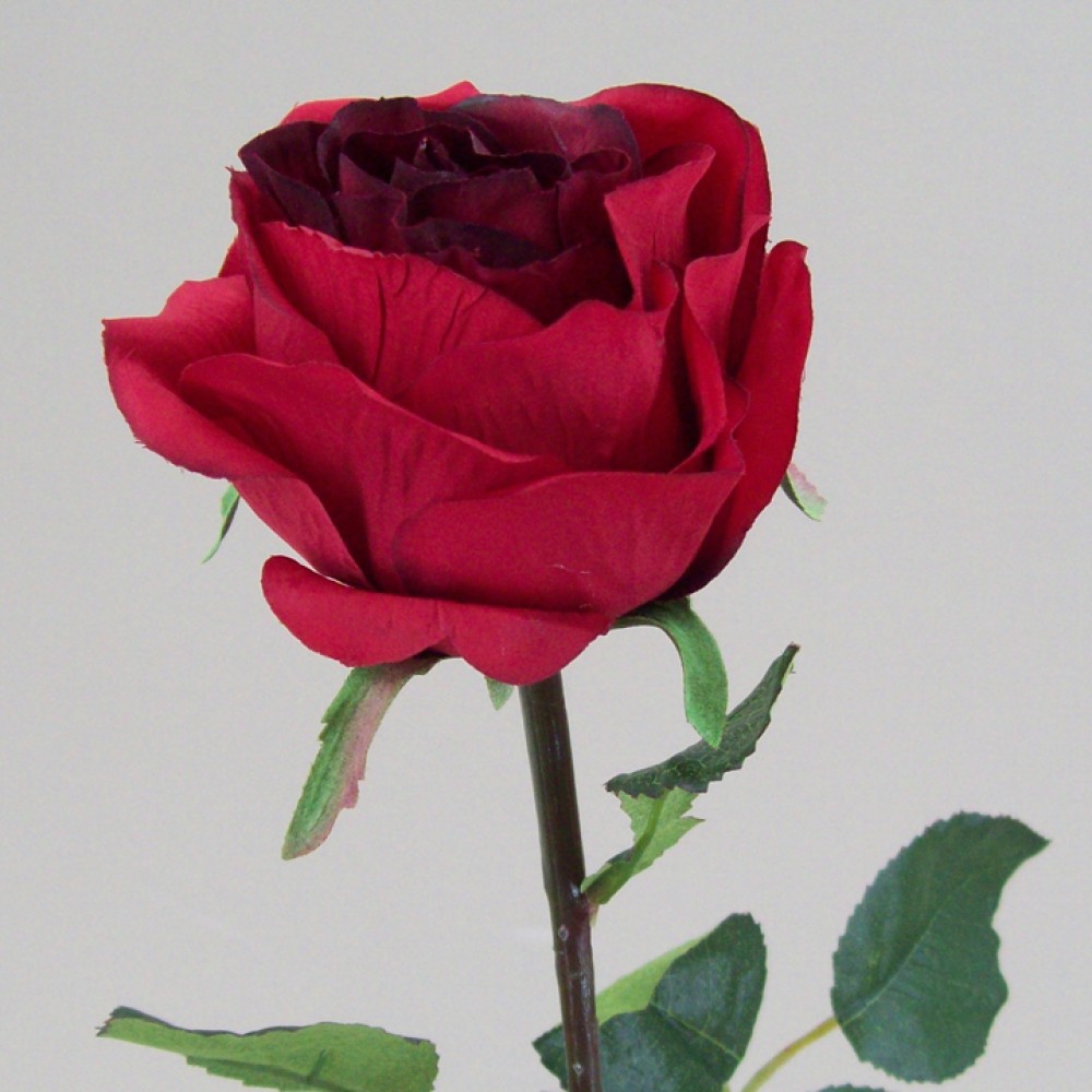 Prize Rose Red 63cm | Artificial Flowers
