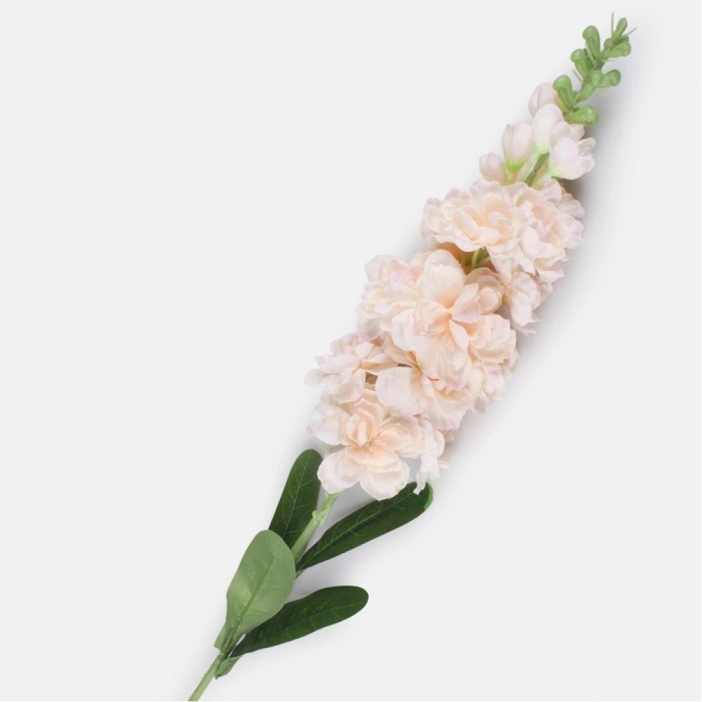 Artificial Stocks Peach 125cm | Silk Flowers