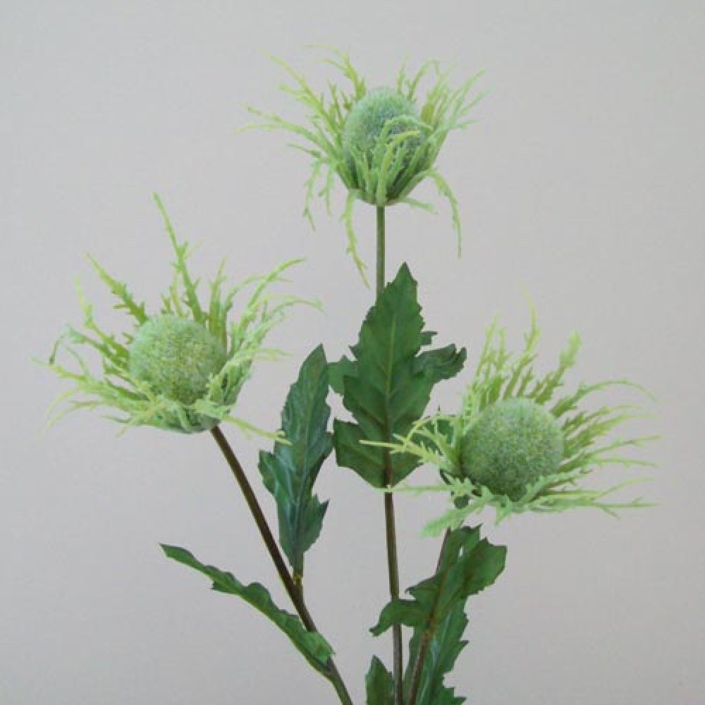 Thistle Bomb Spray Green 66cm | Artificial Thistles
